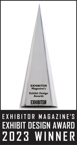Hamilton Wins Exhibit Design Award from EXHIBITOR Magazine